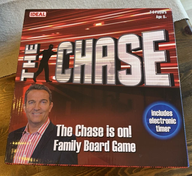 THE CHASE ELECTRONIC Family Board Game by Ideal With Electronic Timer £ ...