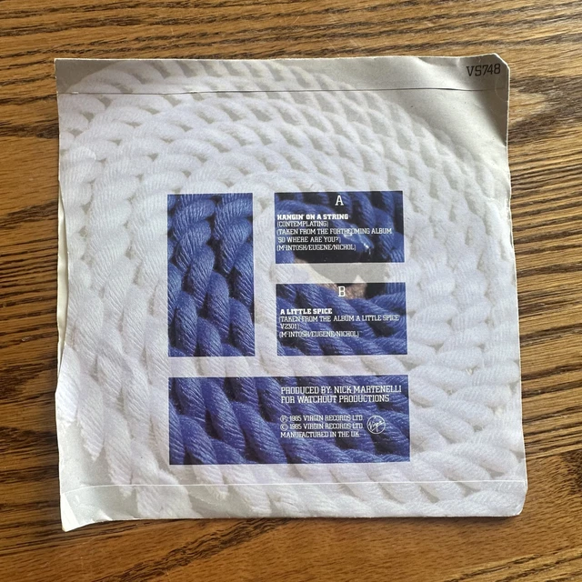 LOOSE ENDS – Hangin' On A String (Contemplating) - Vinyl 7" Single UK ...