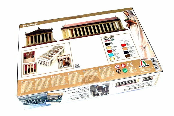 ITALERI BUILDING MODEL Architecture The Parthenon Scale Hobby 68001 ...