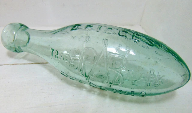 BRIDGES OF BELGRAVIA 6oz London Hamilton Soda Water Bottle c1890-1900's ...