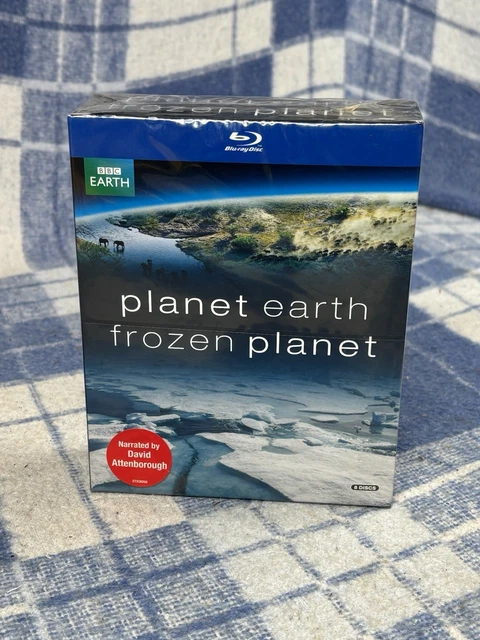 PLANET EARTH FROZEN Planet Blu-ray Sir David Attenborough BBC SEALED £ ...