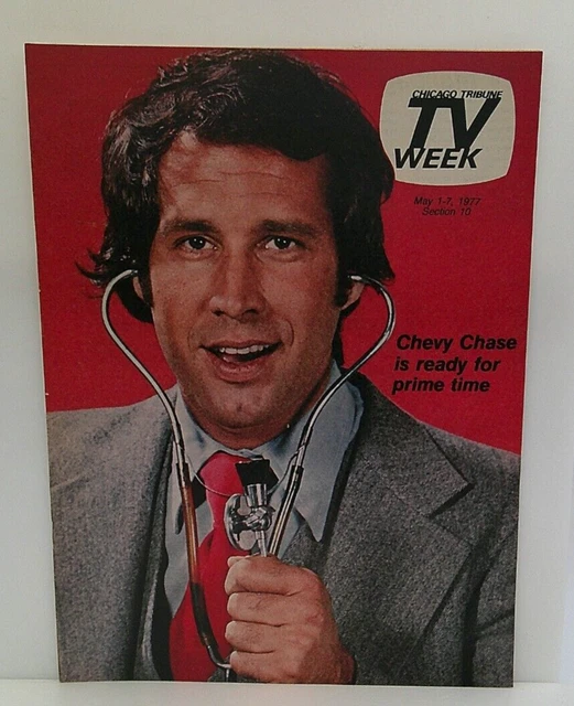 CHICAGO TRIBUNE TV Week Tv Guide Magazine Apr 30-May 6 1977 Jacques ...