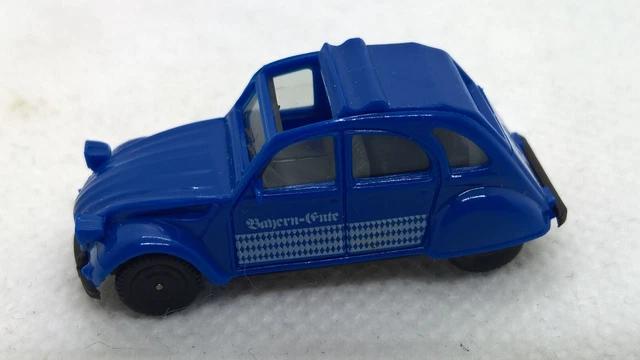 HERPA CITROEN 2 CV 6 Charleston Ente blau Bayern-Ente Messemodell 1981 ...