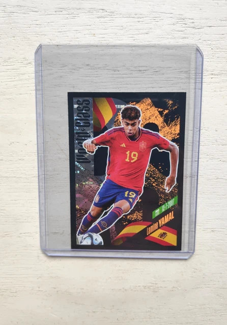 PANINI LAMINE YAMAL World Class 2023 2024 Rookie Espagne Rising Stars ...