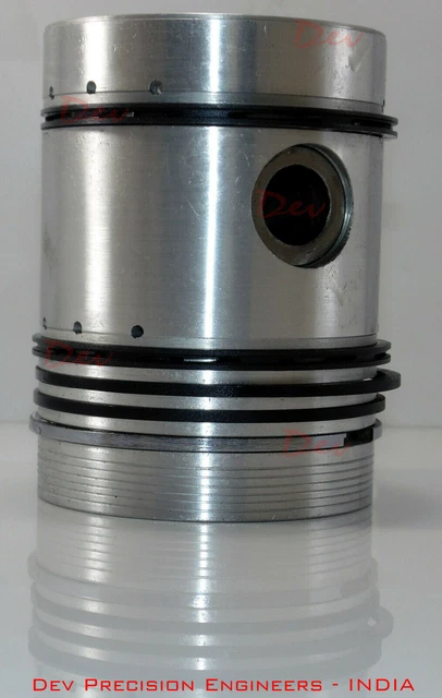 ASSEMBLAGE DE PISTON pour moteur Lister LR LRM avec anneaux PN DEV ...