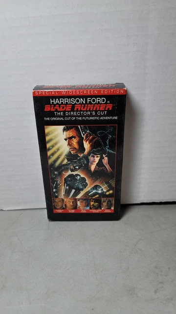 BLADE RUNNER (VHS) - Director's Cut - Widescreen - Harrison Ford ...