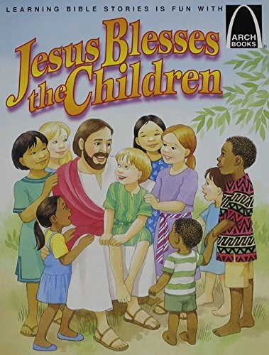 JESUS BLESSES THE Little Children by Gloria Truitt Paperback Book The ...