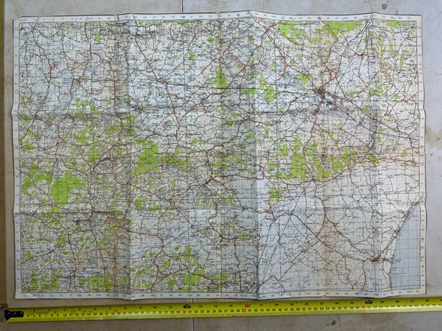 ORIGINAL WW2 BRITISH Army Map of Ashford OS Map EUR 5,78 - PicClick DE