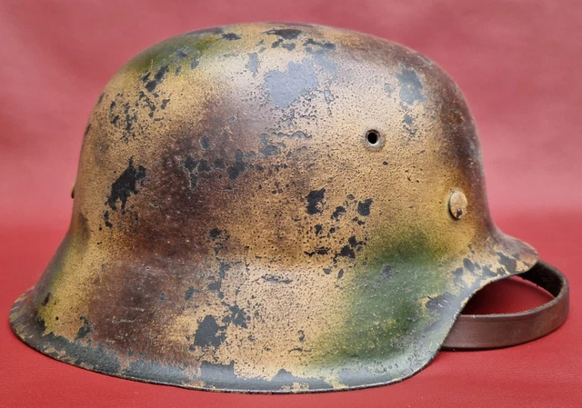 STAHLHELM M42 CAMOUFLAGE Wehrmacht Helmet Ww2 EUR 237,00 - PicClick DE