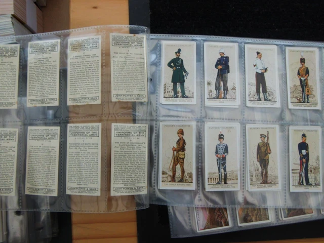 ONE COMPLETE SET Cigarette Cards Players Uniforms Of The Territorial ...