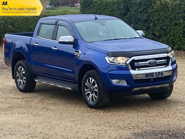 2016 16 FORD Ranger 2.2 Limited 4X4 Dcb Tdci 4D 158 Bhp Diesel £16,800. ...