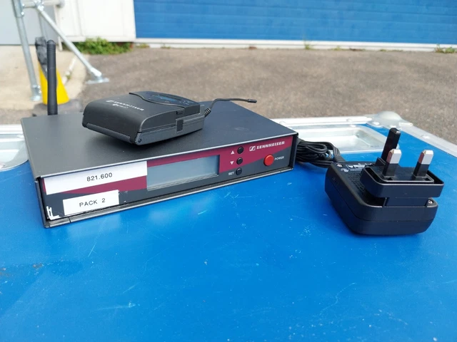 SENNHEISER RECEIVER EM 100 G2 E + SK100 G2 E Transmitter + Mic 786 ...