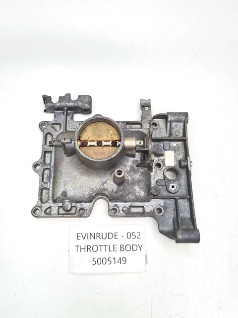 GENUINE EVINRUDE JOHNSON Outboard Engine Motor THROTTLE BODY ASSY 40 50 ...