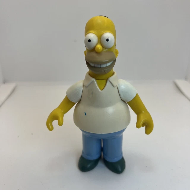 PLAYMATES INTERACTIVE THE Simpsons Series 1 Homer Simpson Action Figure ...