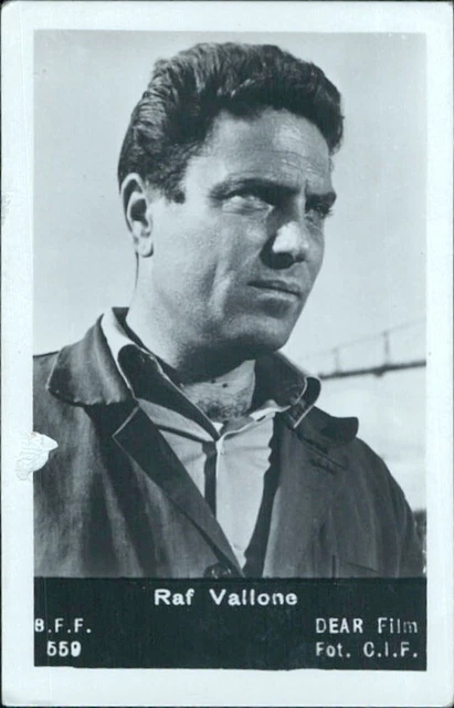 BH142 FIGURINA VAV raf vallone attore actor film star personaggi famosi ...