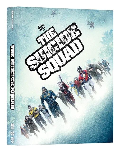 THE SUICIDE SQUAD Steelbook 4K Double Lenticular Manta Lab Exclusive ...