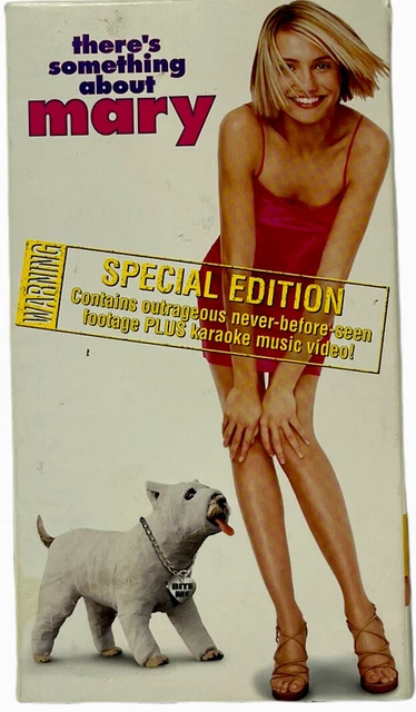 THERE'S SOMETHING ABOUT Mary 1999 VHS Special Edition Ben Stiller ...