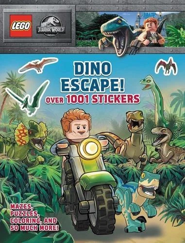 LEGO JURASSIC WORLD: Dino Escape! (Poche) 1001 Stickers EUR 16,24 ...