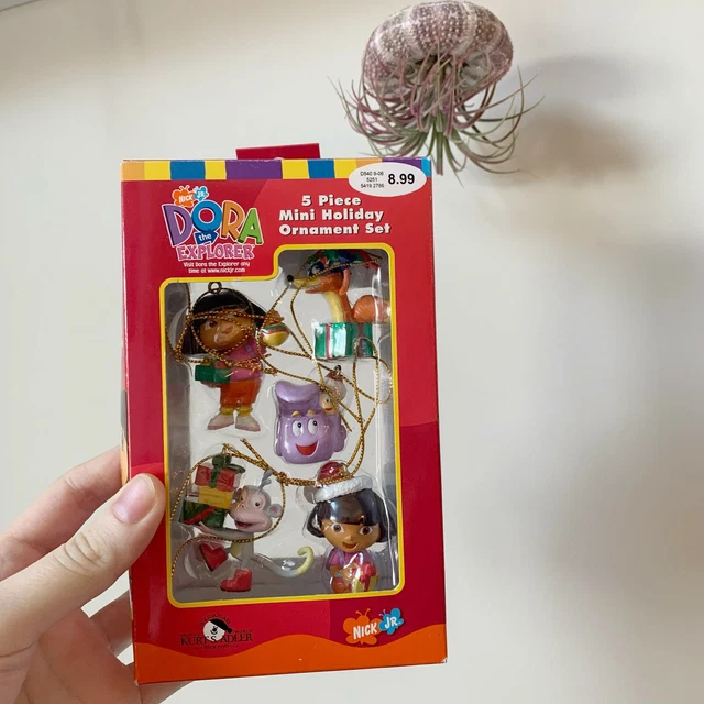 2003 DORA THE Explorer Nick Jr Christmas Ornament Set $18.00 - PicClick CA