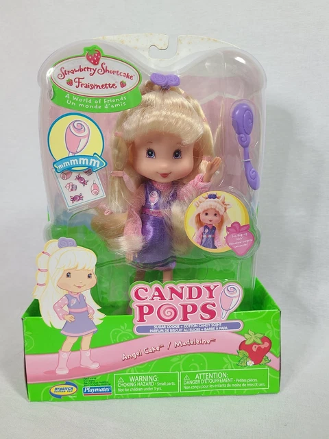 STRAWBERRY SHORTCAKE CANDY Pops 2006 Playmates Angel Cake Doll Brand ...