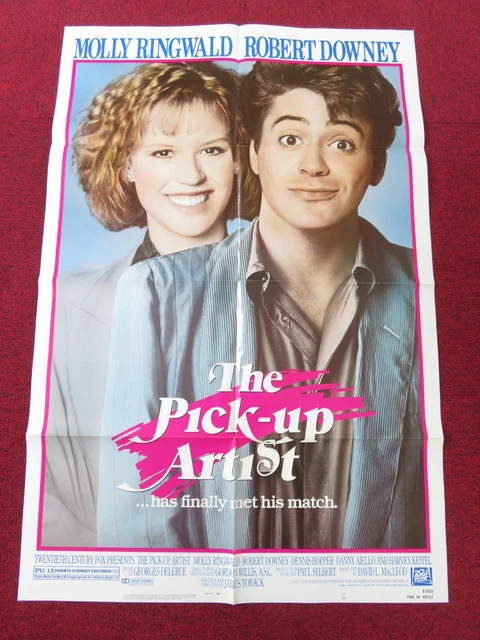 THE PICK-UP ARTIST Folded Us One Sheet Poster Molly Ringwald R. Downey ...