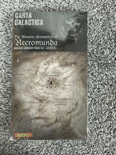 NECROMUNDA - CARTA Galactica Map: The Western Hemisphere Ash Wastes ...