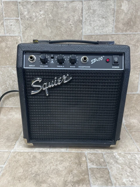 SQUIER BY FENDER SP-10 Amplifier Electric Guitar Practice Amplifier £24 ...