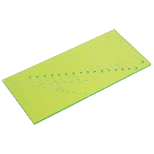 SEWING RULER MISS Rulers and Guides Machine Seam Plastic Allowance ...
