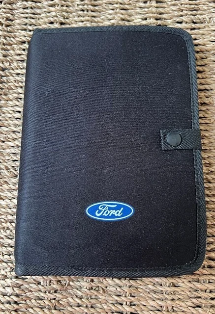 GENUINE FORD DOCUMENT Wallet Folder For Owner Manual Handbook No Books ...