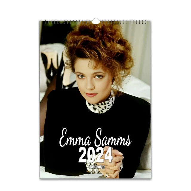 80S EMMA SAMMS Full Photo 2025/26 personalised Calendar Choose Start £ ...