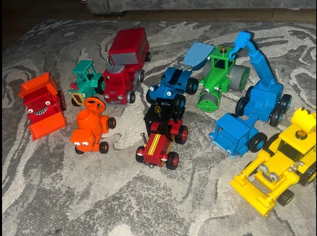BOB THE BUILDER vehicles bundle vintage all original vehicles £20.00 ...