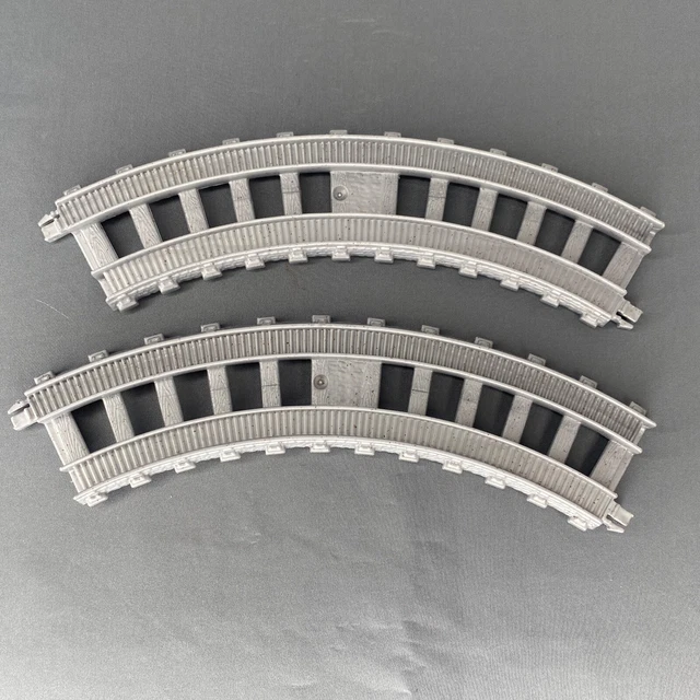 TRACKMASTER REVOLUTION TRACK 2 x Silver C Curves £3.99 - PicClick UK