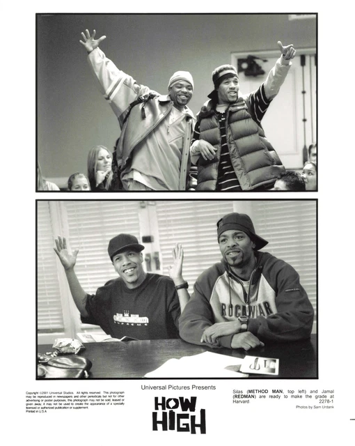 ORIGINAL VINTAGE CINEMA Still Photo Movie How High Method Man Redman ...