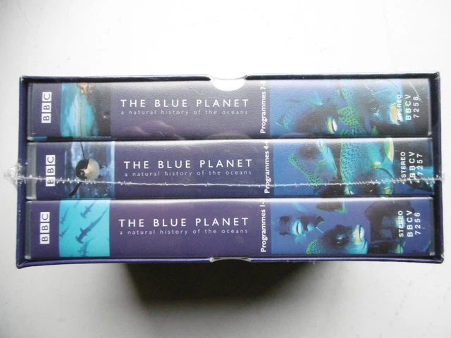 THE BLUE PLANET Box Set, VHS Video x 3, Factory Sealed, 487 Mins £12.00 ...