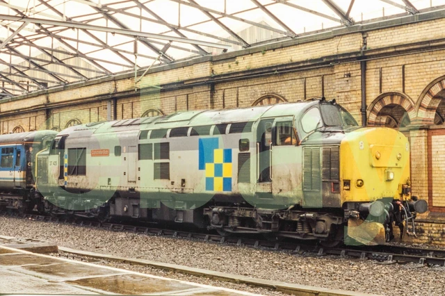 UK DIESEL TRAIN Railway Photograph Of Class 37 37425. Rm37-1332 £1.70 ...