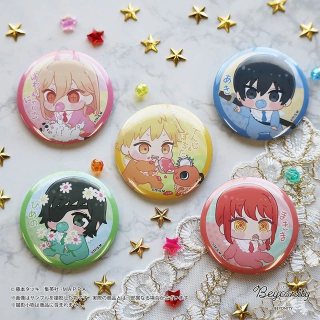 MAKIMA CHAINSAW MAN Baby Character Can Badge 56mm BRAND NEW Beyonity ...