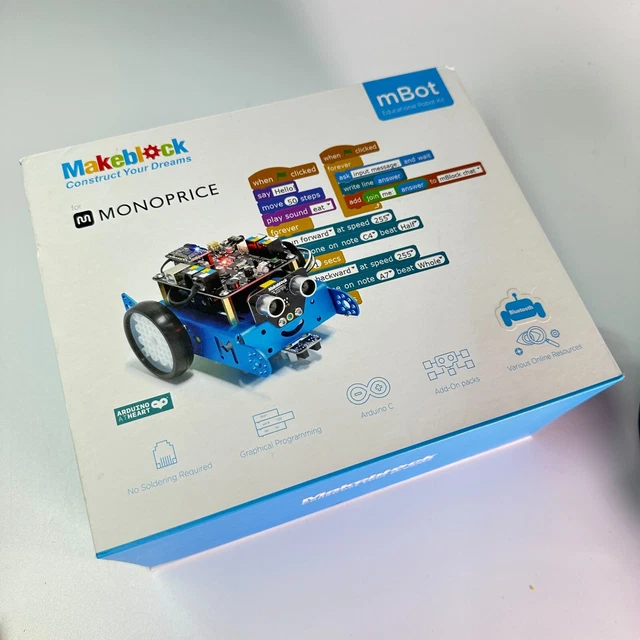 MAKEBLOCK MBOT EDUCATIONAL Robot Kit STEM STEAM Education Bluetooth ...