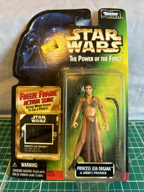 STAR WARS, PRINCESS Leia Organa Jabba, The Power Of The Force, Kenner, 1997 BNIB £23.99 ...