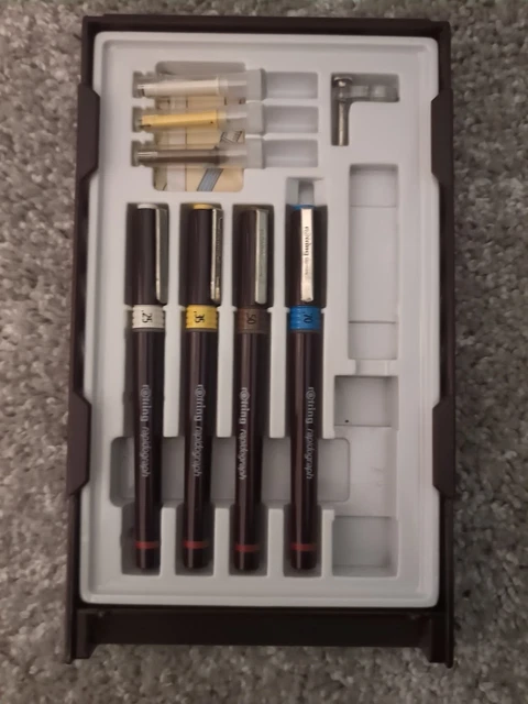 ROTRING RAPIDOGRAPH COLLEGE Set EUR 38,00 - PicClick DE