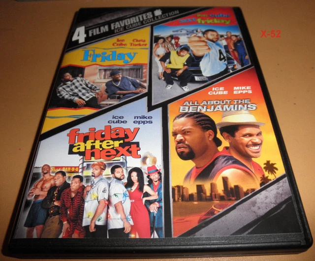 ICE CUBE FRIDAY 1 2 3 DVD set plus All About Benjamins Chris Tucker ...