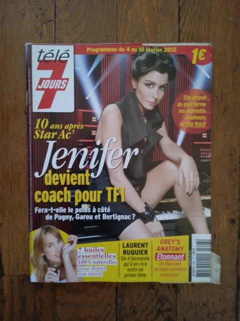 MAGAZINE TÉLÉ 7 jours de 2012 - Jenifer EUR 5,00 - PicClick FR