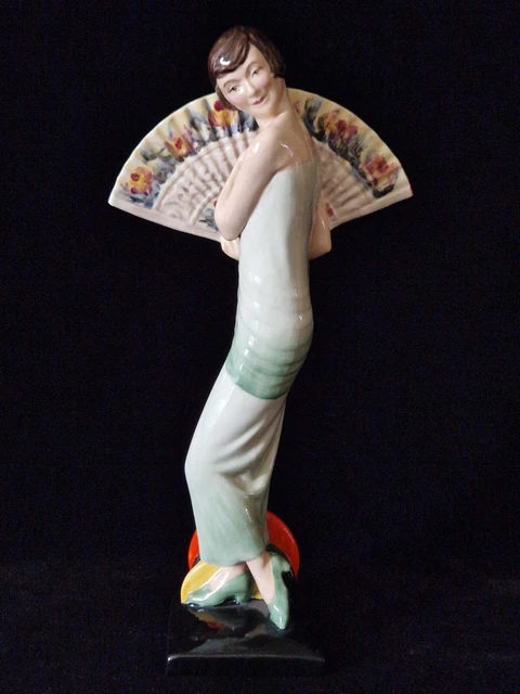 GORGEOUS LTD. ED. Kevin Francis / Geoff Blower Art Deco Figurine "Lady ...