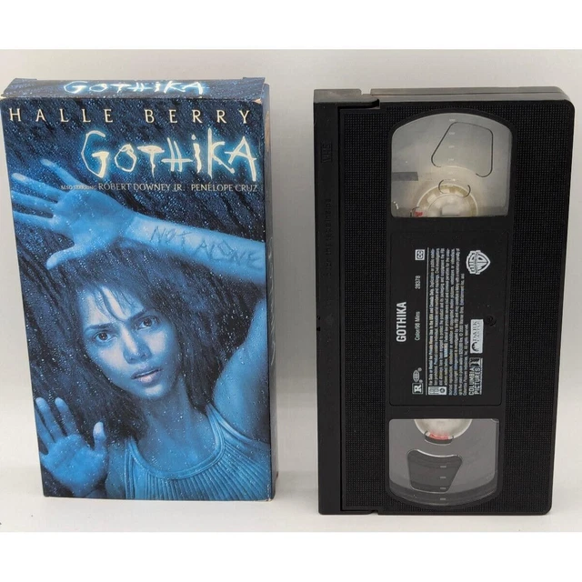 GOTHIKA VHS MOVIE VCR Video Tape Halle Berry Horror Rental Stickers £7. ...