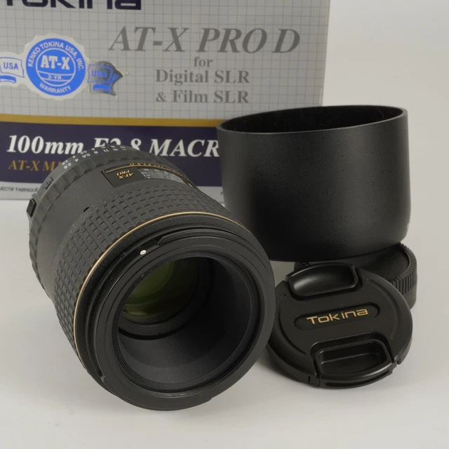 TOKINA OBJEKTIV 100 mm f/2,8 AT-X PRO D Makro IF Nikon f-Halterung EUR 175,55 - PicClick DE