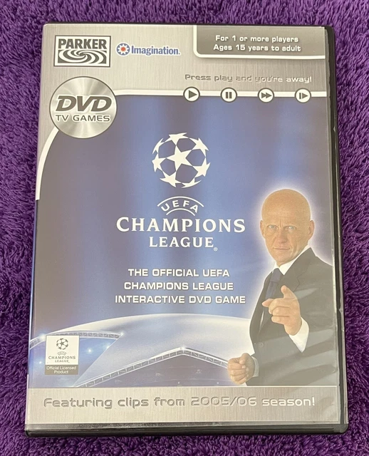 UEFA CHAMPIONS LEAGUE - Interactive DVD Game DVD Sports (2006) FREE UK ...