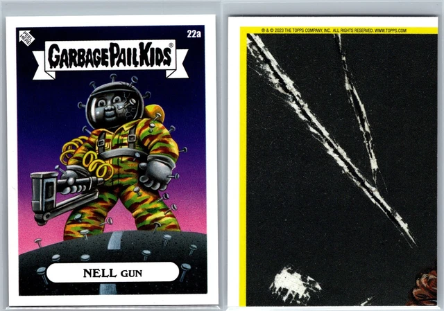 NAIL GUN MASSACRE Garbage Pail Kids GPK 80s Horror Movie Spoof Card ...
