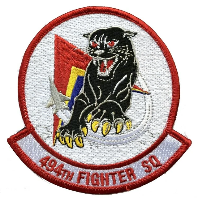USAF 494TH FIGHTER Squadron Patch RAF Lakenheath USAFE F15 Eagle 494 FS ...