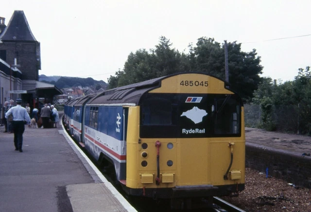 BRITISH RAIL 485045 Class 485 EMU Railway Photo - Isle of Wight £1.05 ...