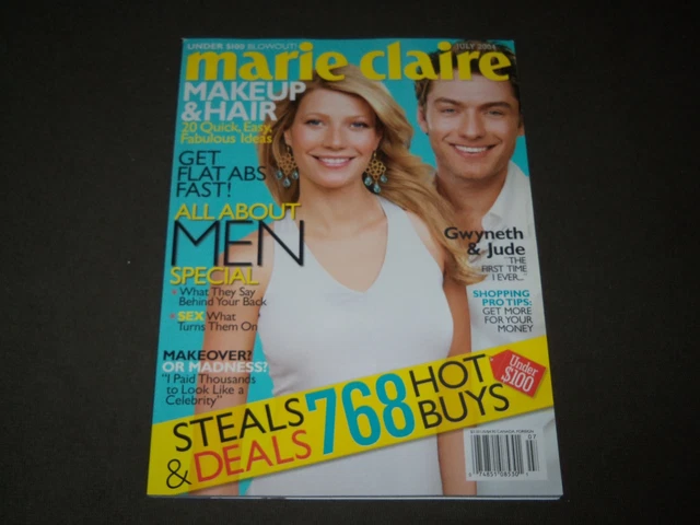 2004 JULI MARIE Claire Magazin - Gwyneth Paltrow & Jude Law - O 9339 ...