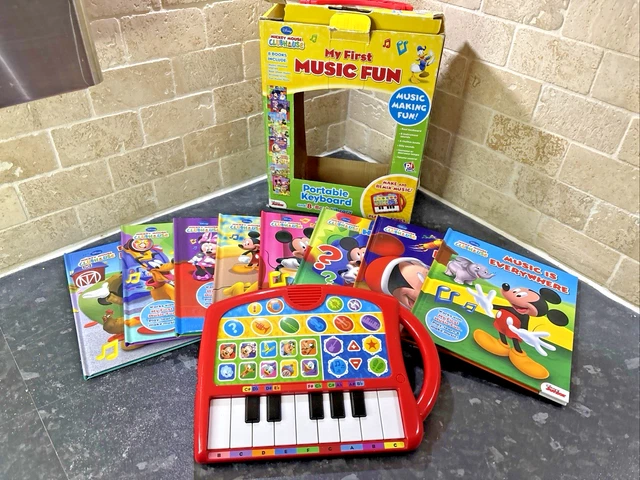 SESAME STREET MY First Music Fun Portable Keyboard and 8-Book Library ...